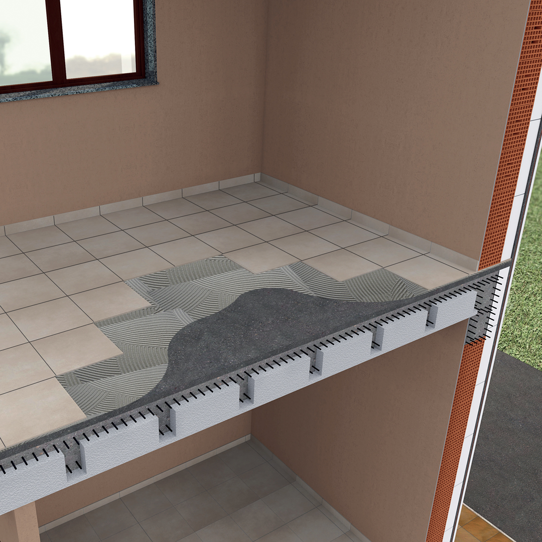 Pignatte per Solai ECO in EPS certificate CAM - Isolkappa